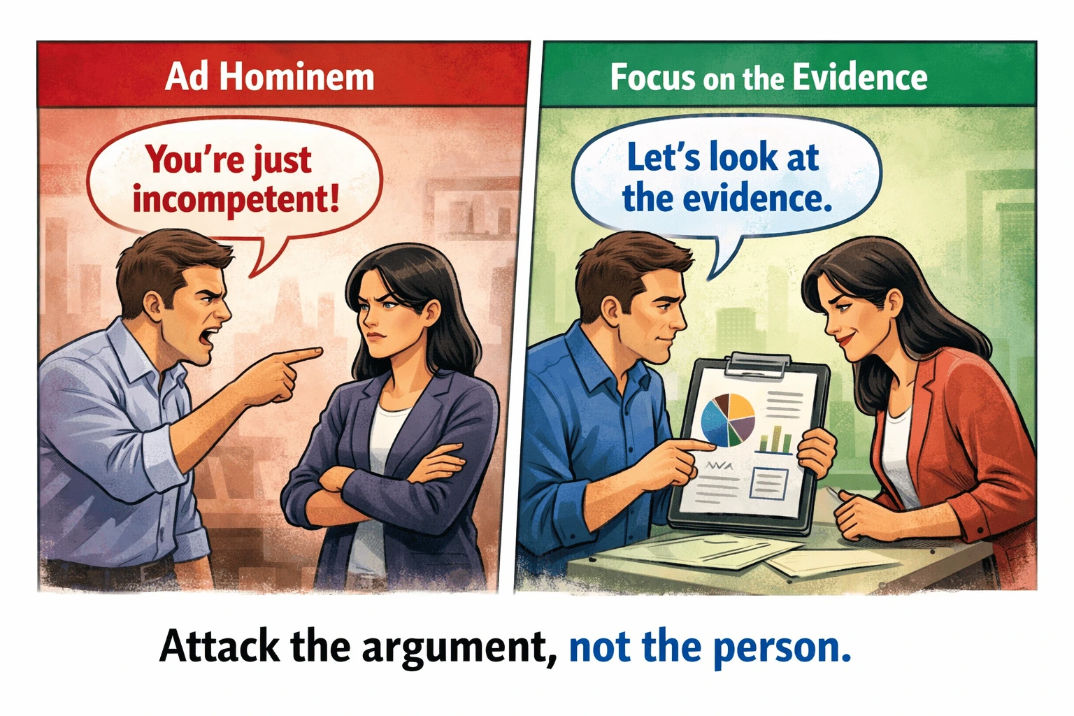 Ad Hominem Fallacy: Stop Attacking People, Start Answering Arguments ...